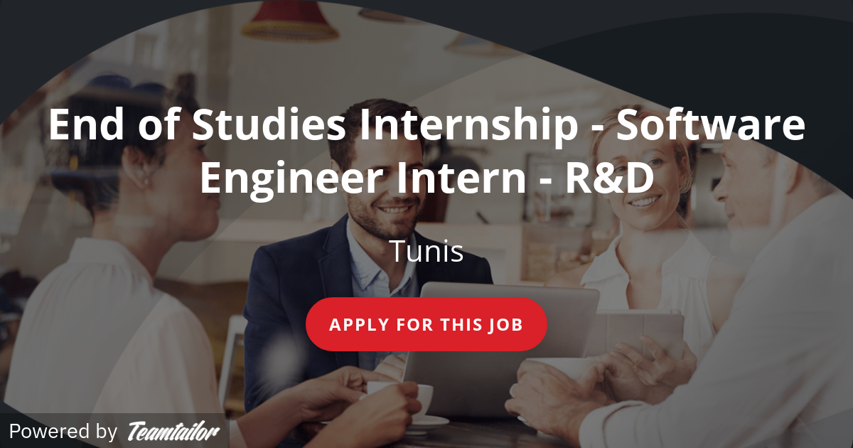 End of Studies Internship - Software Engineer Intern - R&D - Medius