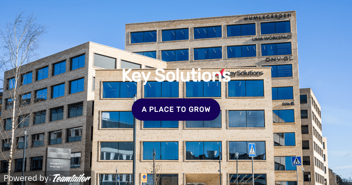 Jobba på Key Solutions - Key Solutions - A Place to Grow