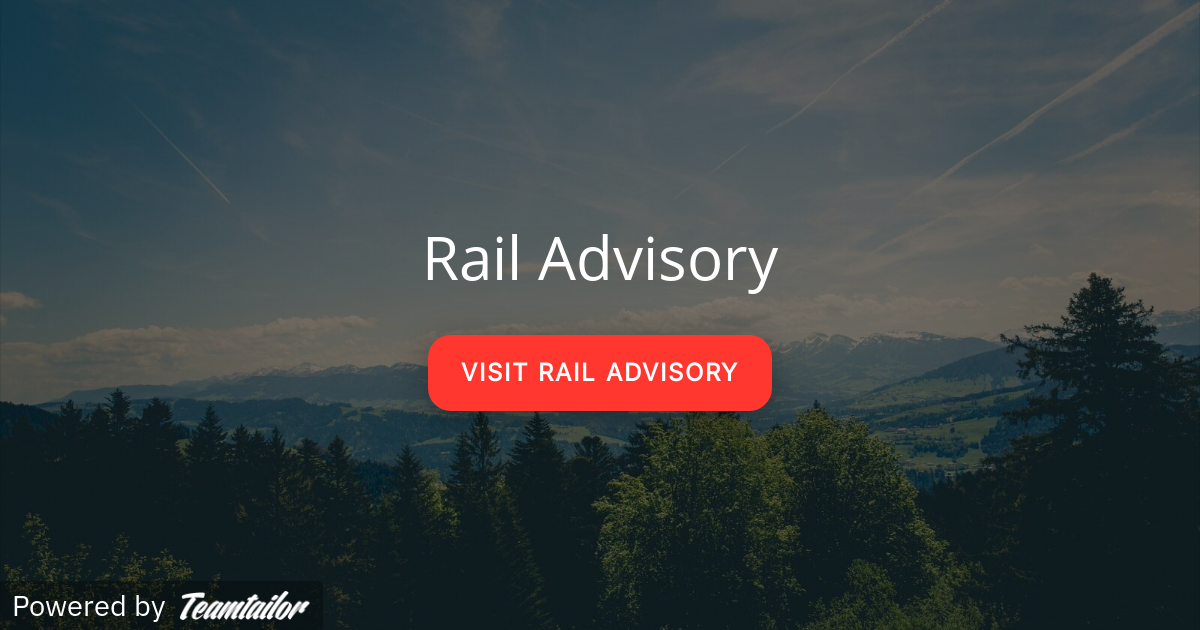 Rail Advisory - WSP Sverige