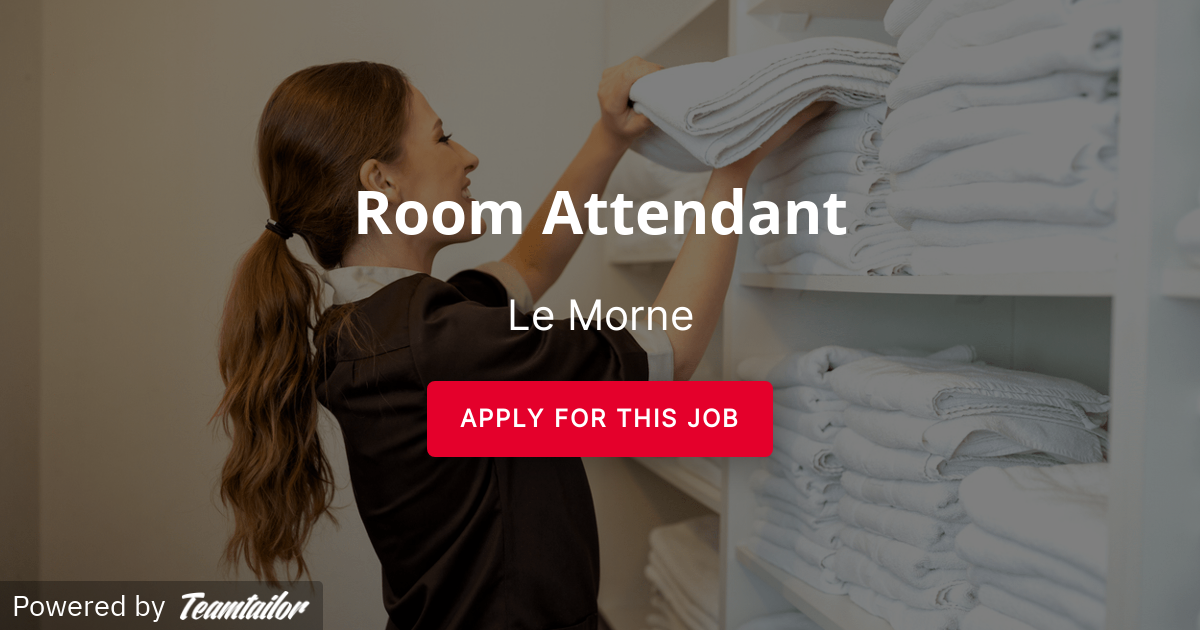 Room Attendant - RIU Hotels & Resorts Asia Africa