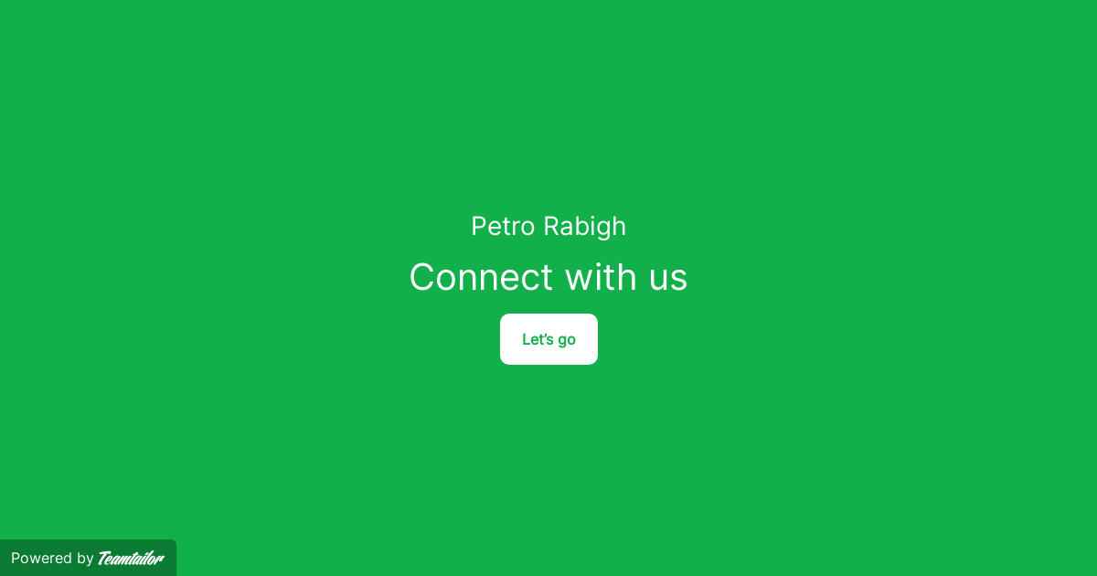 Petro Rabigh – Connect