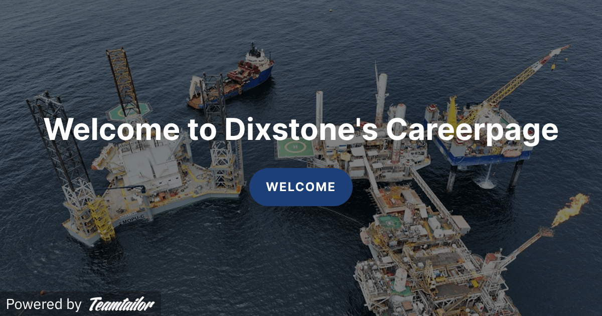 Welcome to Dixstone's Career Page - Dixstone