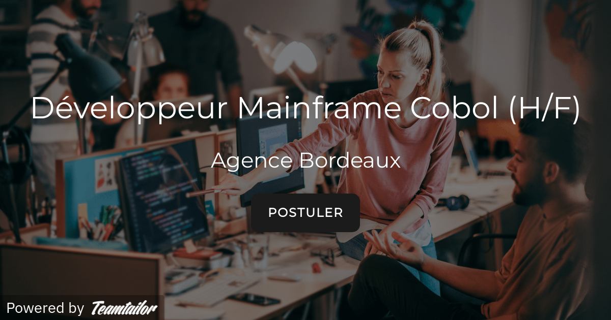 Développeur Mainframe Cobol (H/F) - fortil