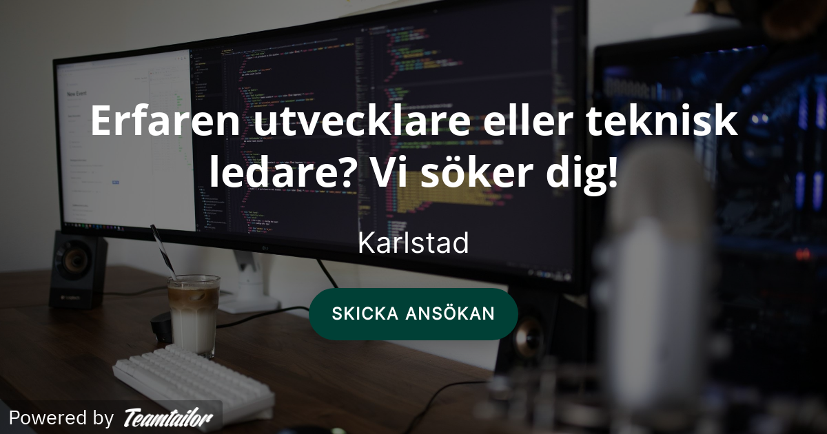 Erfaren utvecklare eller teknisk ledare? Vi söker dig! - LiNCK