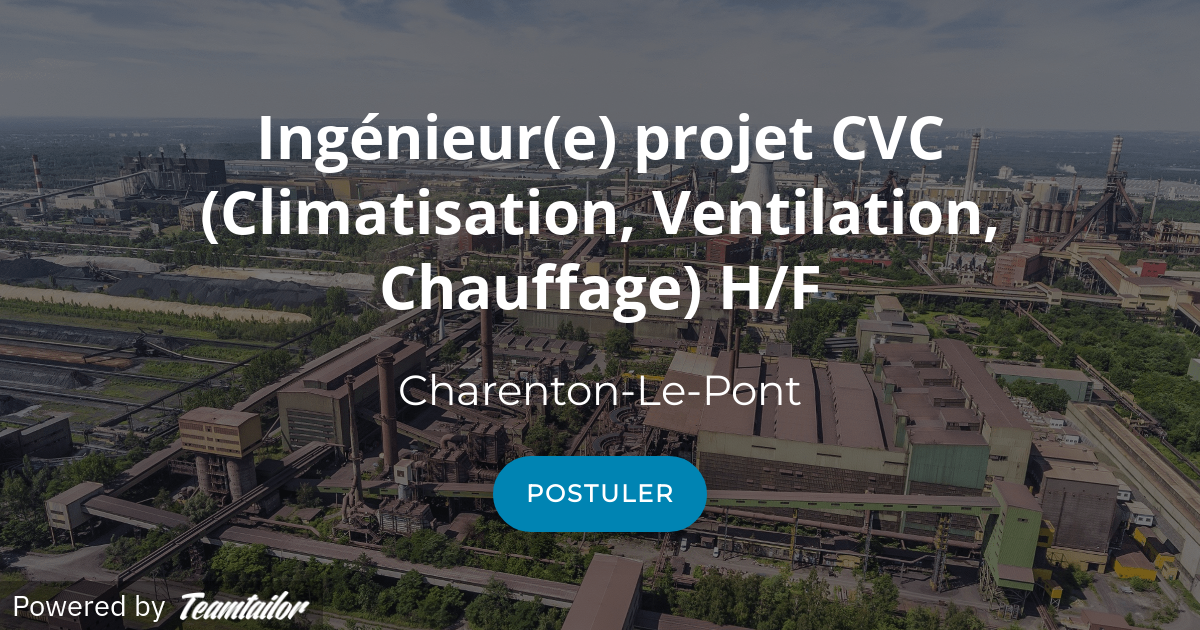 Ingénieur(e) projet CVC (Climatisation, Ventilation, Chauffage) H/F - Ekium
