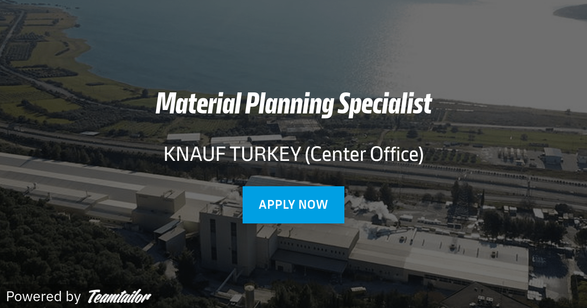 Material Planning Specialist - Knauf MEASA