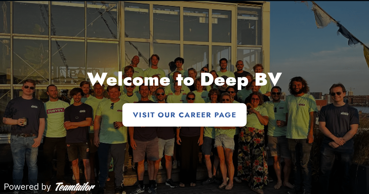 BECOME A DEEPER - Deep BV
