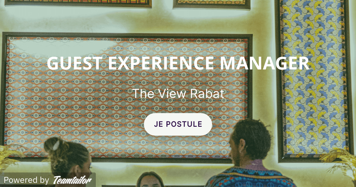 GUEST EXPERIENCE MANAGER - EXPERIENCIAH