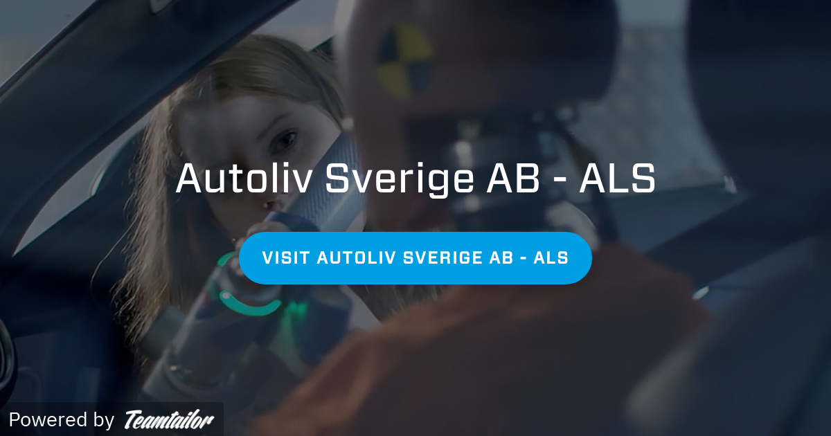 Autoliv Innovation Center - Vårgårda - ALS - Autoliv Sweden