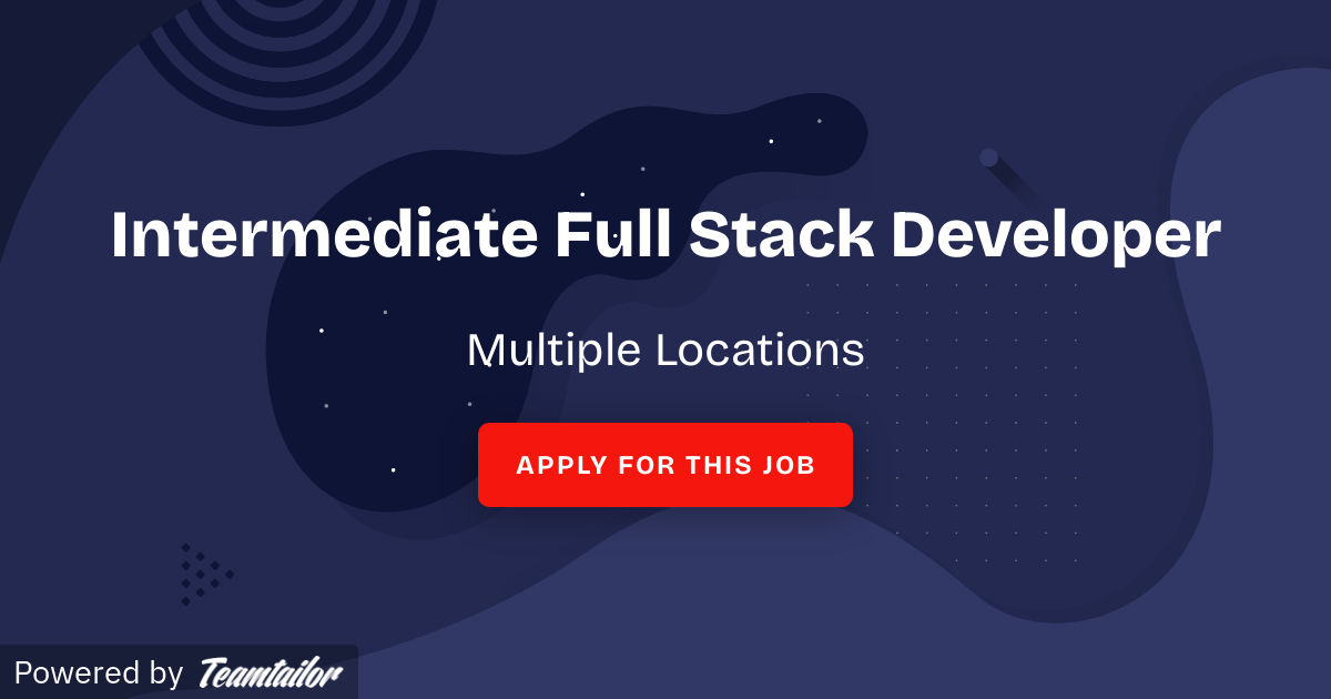 Intermediate Full Stack Developer - Crimson Education
