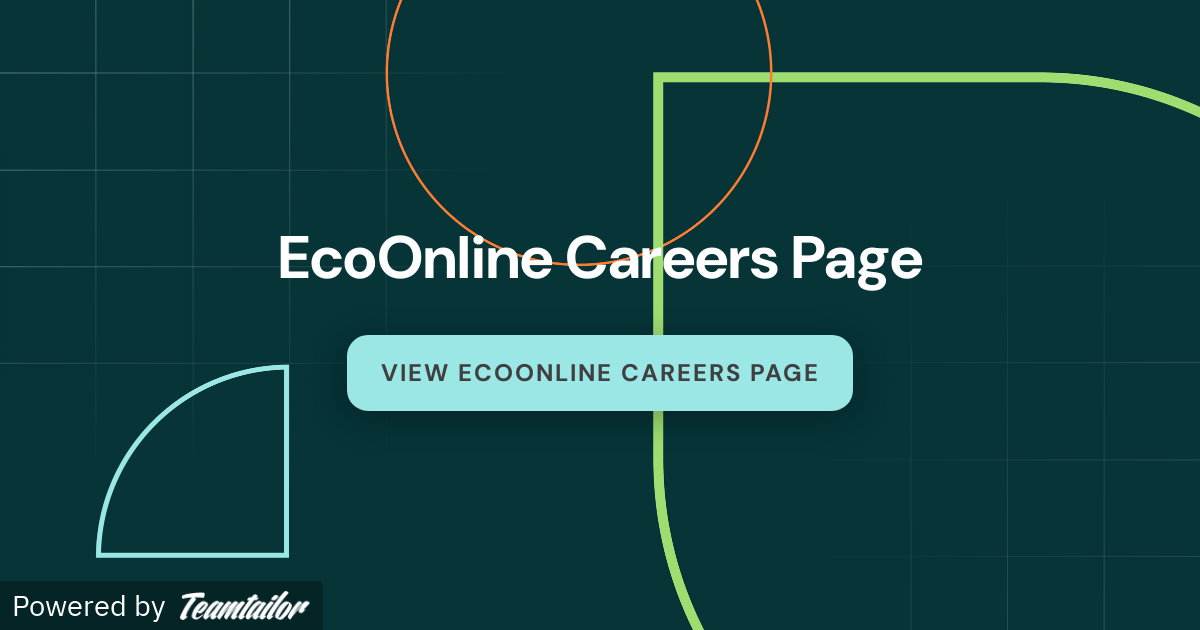 Passionate about health, safety and sustainability? - EcoOnline