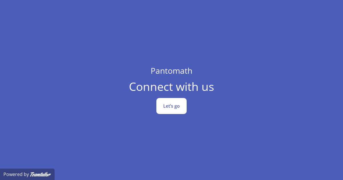 Pantomath – Connect