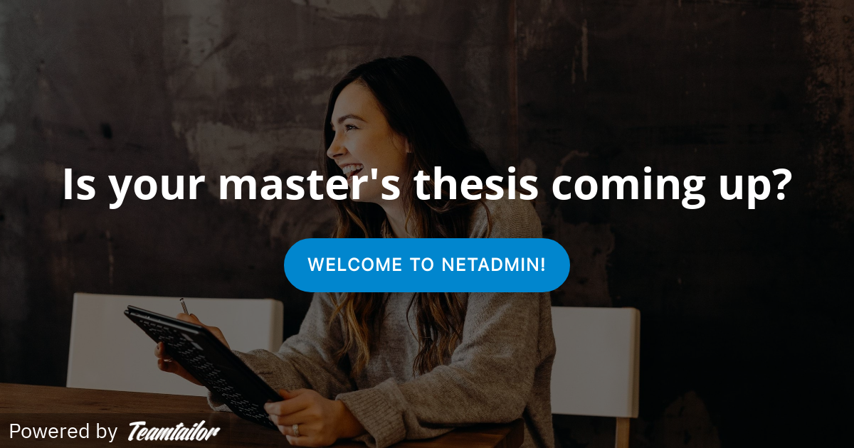 Master's Thesis - Netadmin Systems