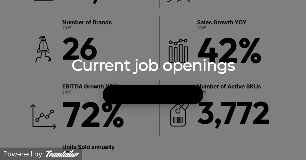 Current job openings - Albert Roger Group