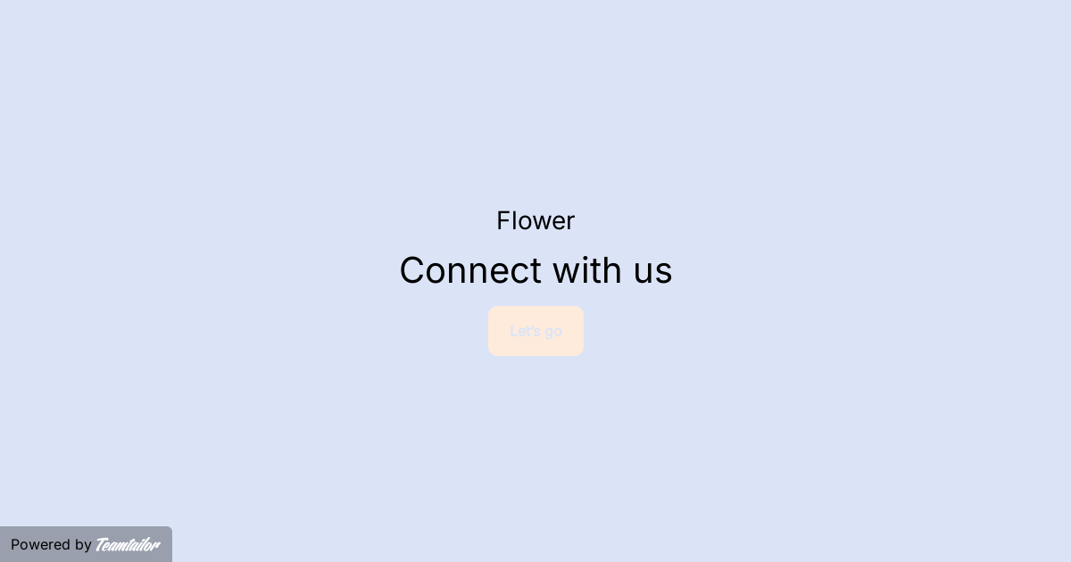 Flower – Connect