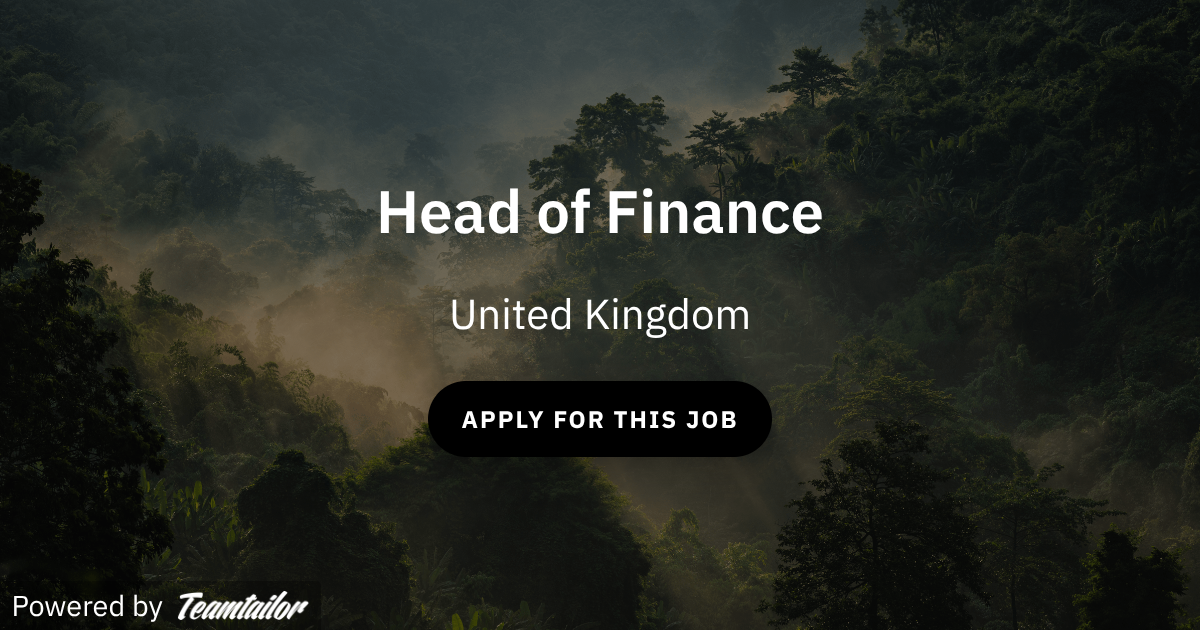 Head of Finance - Revalue
