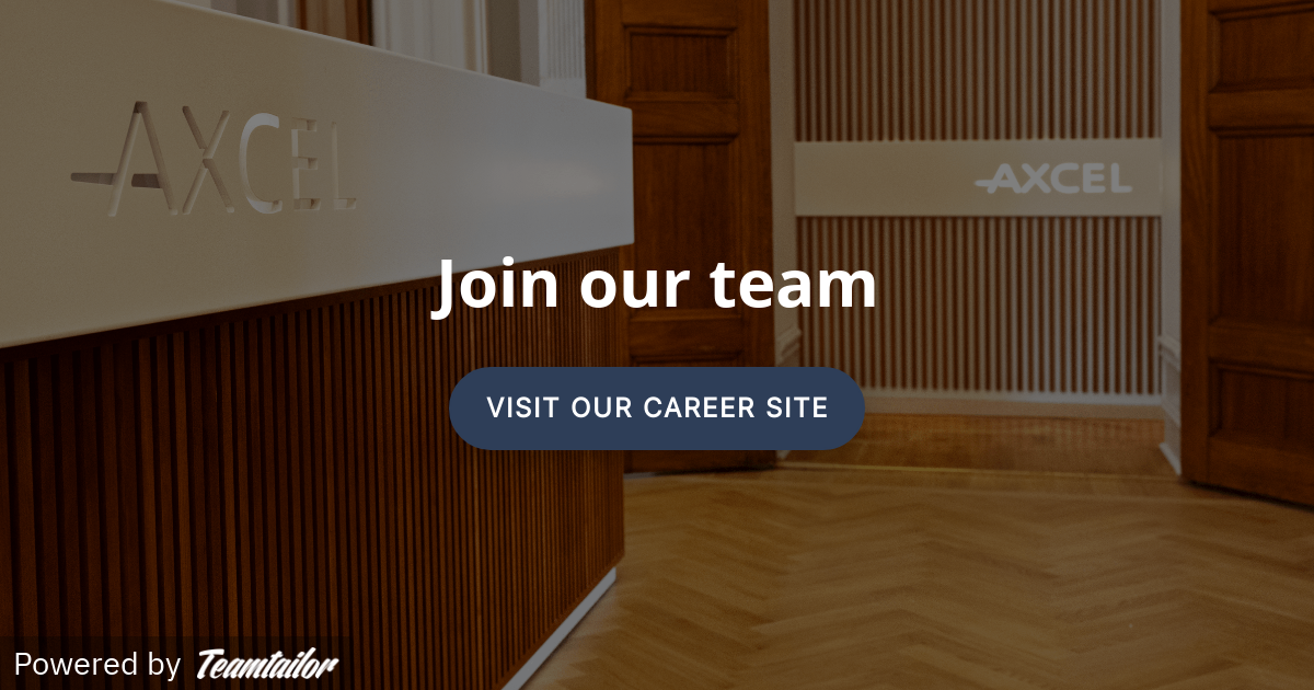Join our team - Axcel
