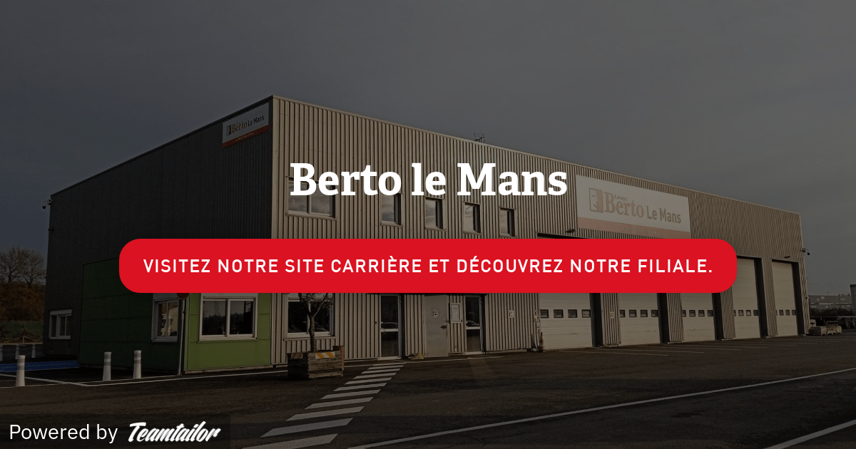 Berto le Mans - Groupe Berto
