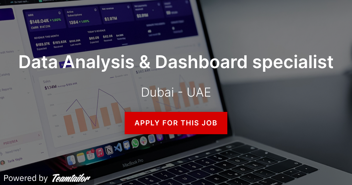 Data Analysis & Dashboard specialist - NAFFCO
