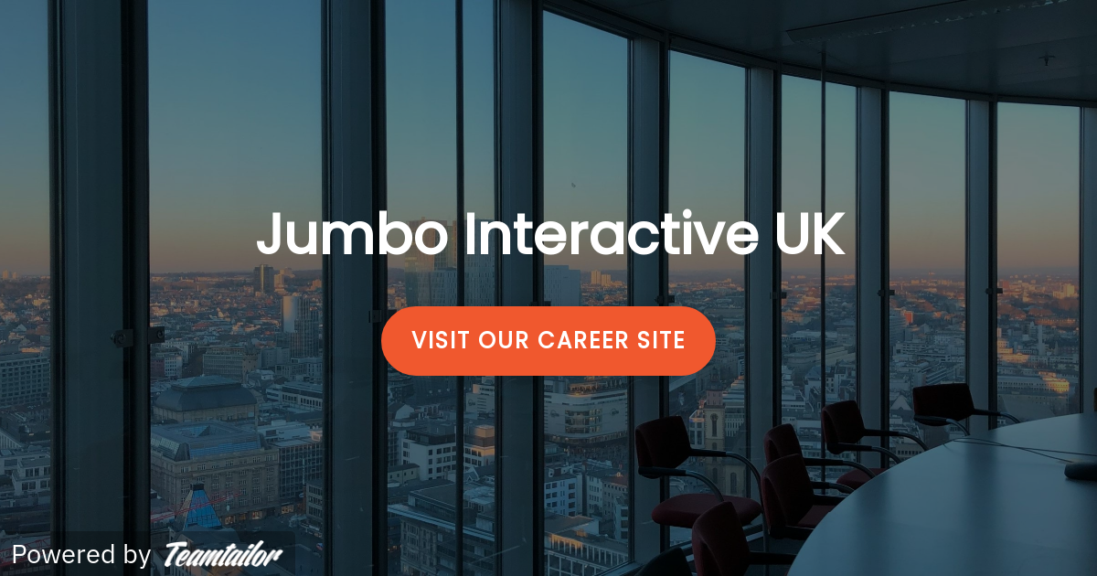Jumbo Interactive - UK - Jumbo Interactive