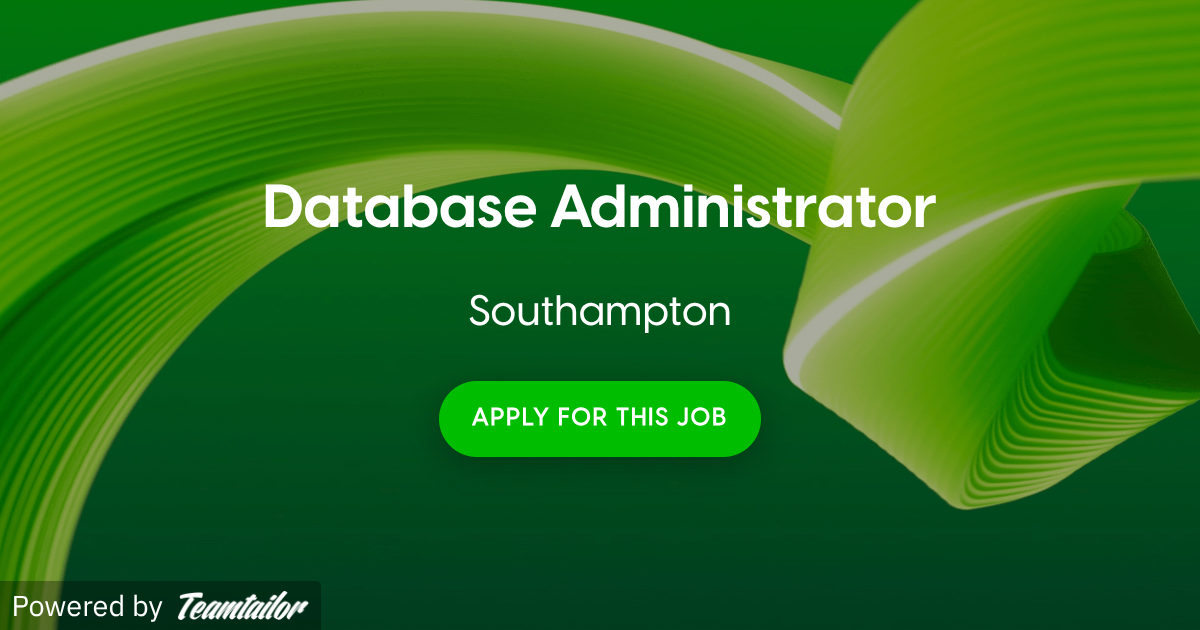 Database Administrator - Benifex