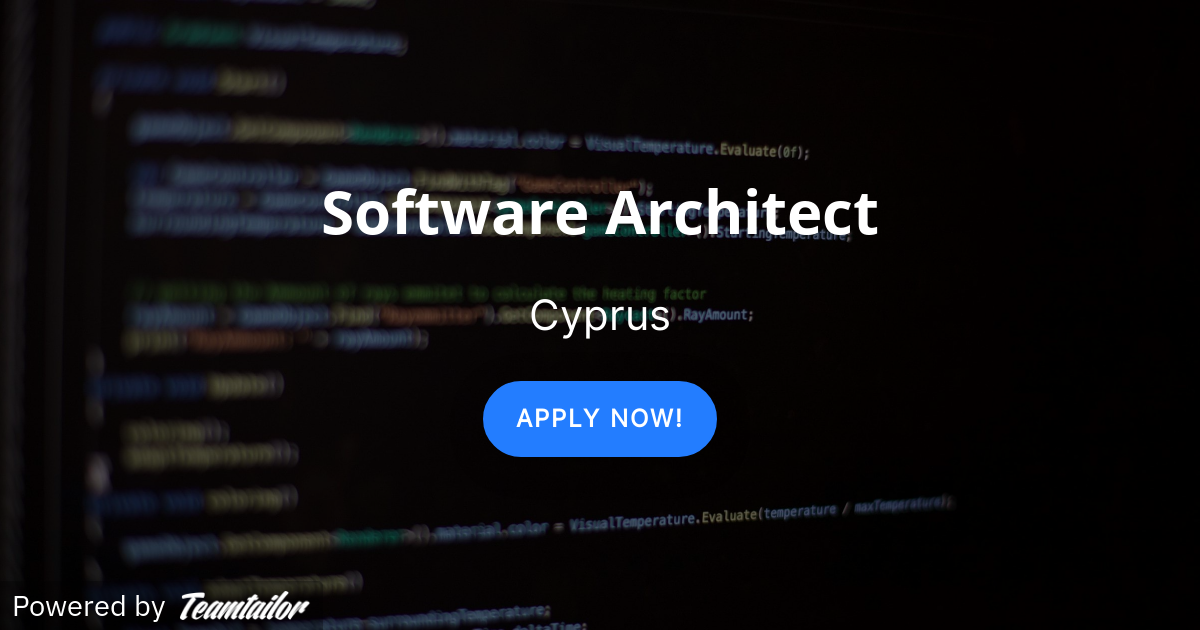 Software Architect - B2Tech