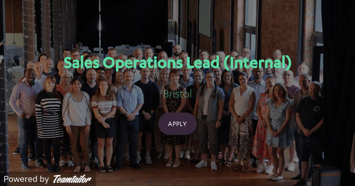Sales Operations Lead (Internal) - Clue Software