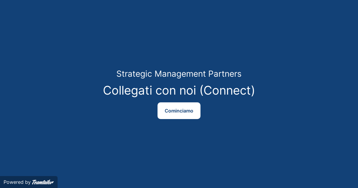 Strategic Management Partners – Connect