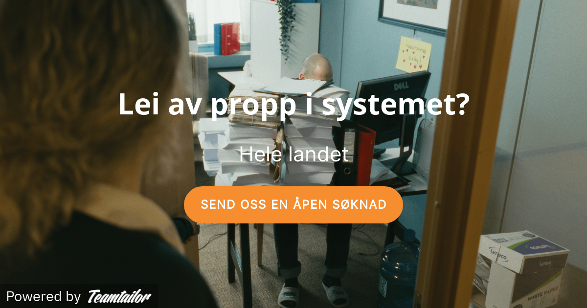 Lei av propp i systemet? - Stendi AS