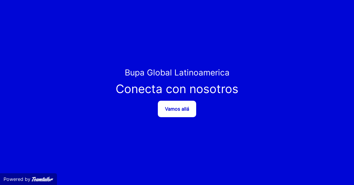 Bupa Global Latinoamerica – Connect