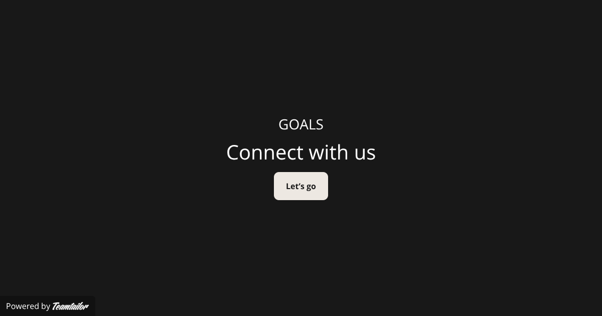 GOALS – Connect