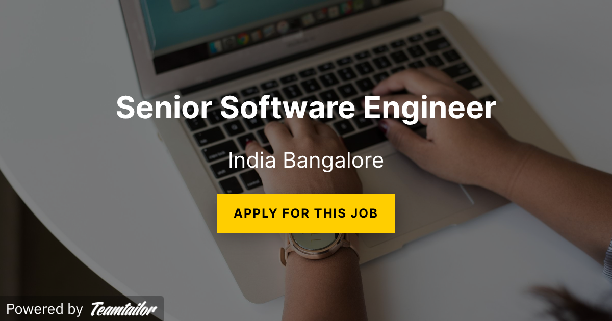 Senior Software Engineer - Clinisys
