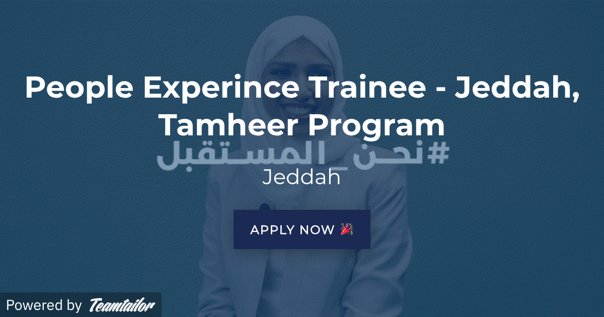 HR Trainee - Jeddah (Tamheer Program) - Chalhoub Group