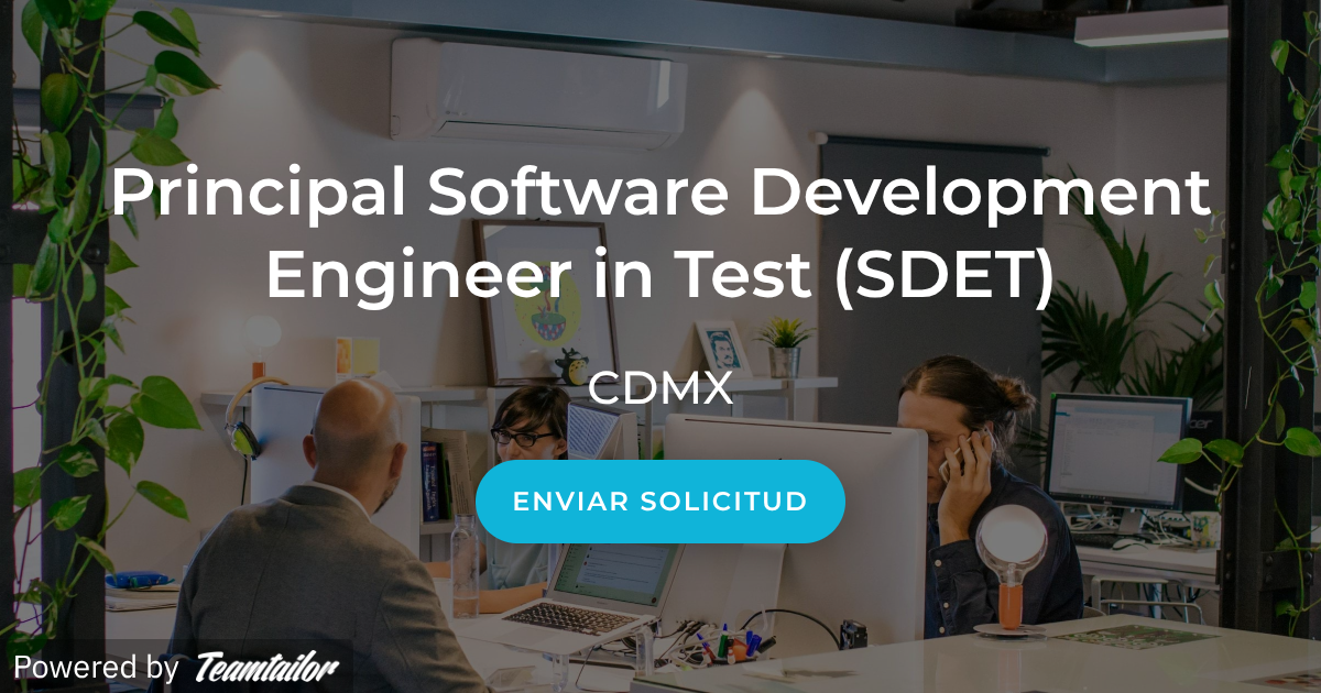 Principal Software Development Engineer in Test (SDET) - CRH Talento de IT