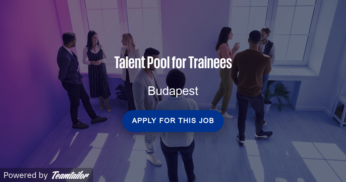 Talent Pool for Trainees - KPMG Global Services Hungary