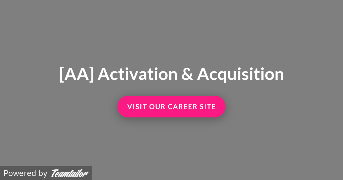 [AA] Activation & Acquisition - Elfie