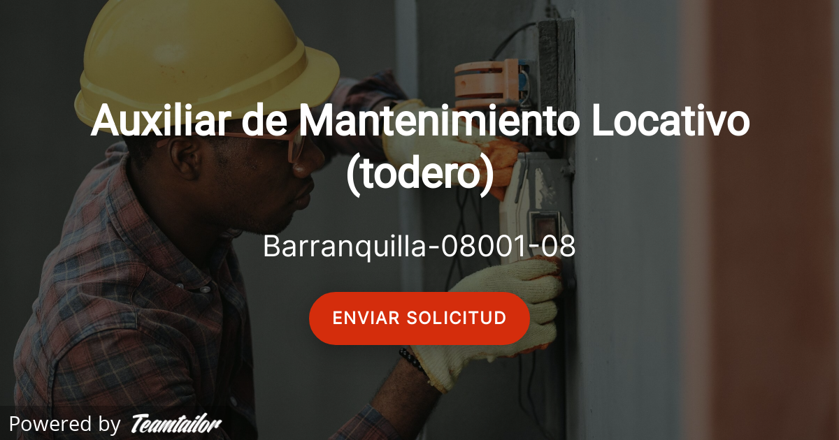 Auxiliar de Mantenimiento Locativo (todero) - Summar