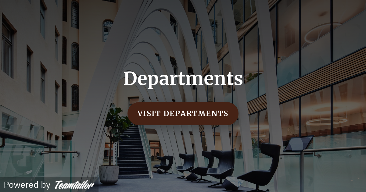 Departments - Cederquist