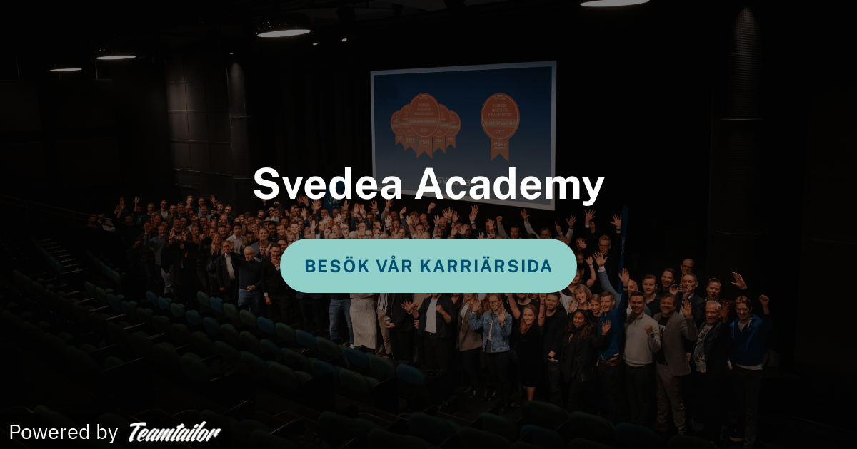 Svedea Academy - Svedea AB