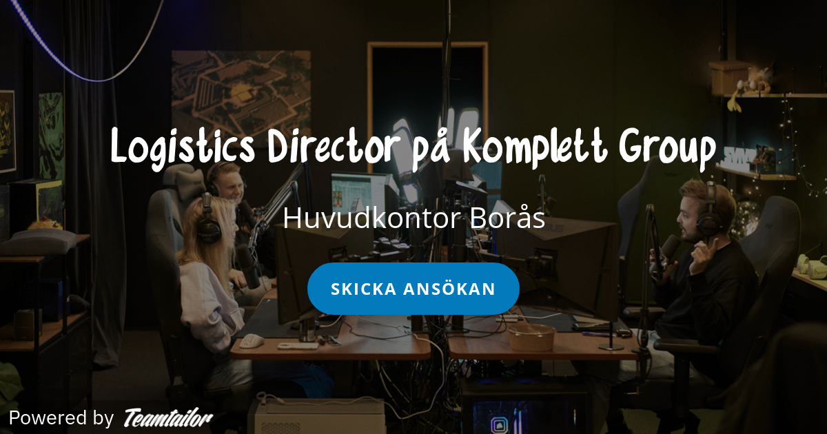 Logistics Director på Komplett Group - NetOnNet AB