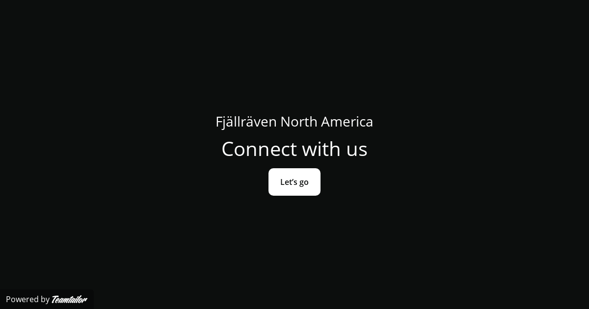 Fjällräven North America – Connect