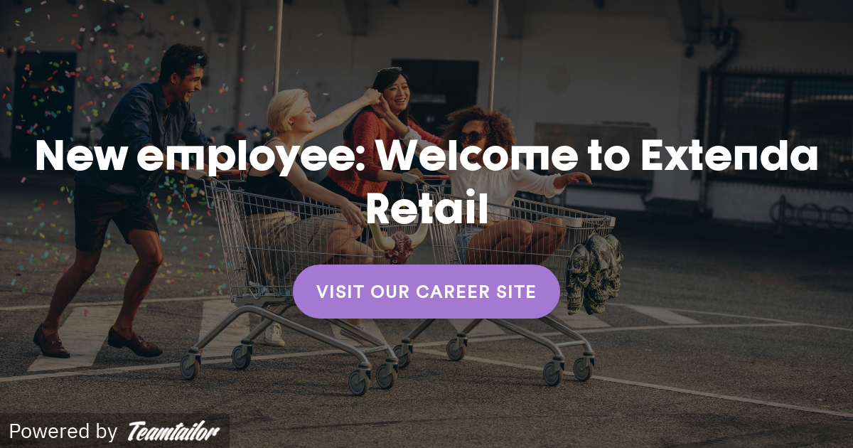 New employee: Welcome to Extenda Retail - Extenda Retail