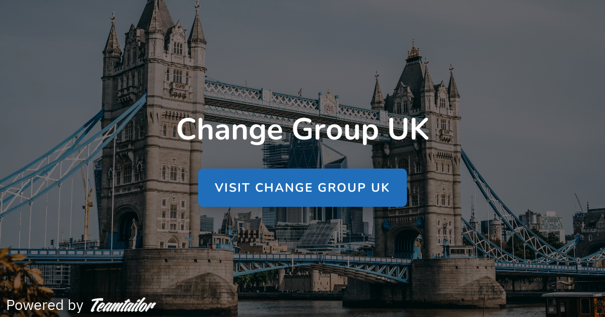 Join the ChangeGroup Team ! - ChangeGroup UK
