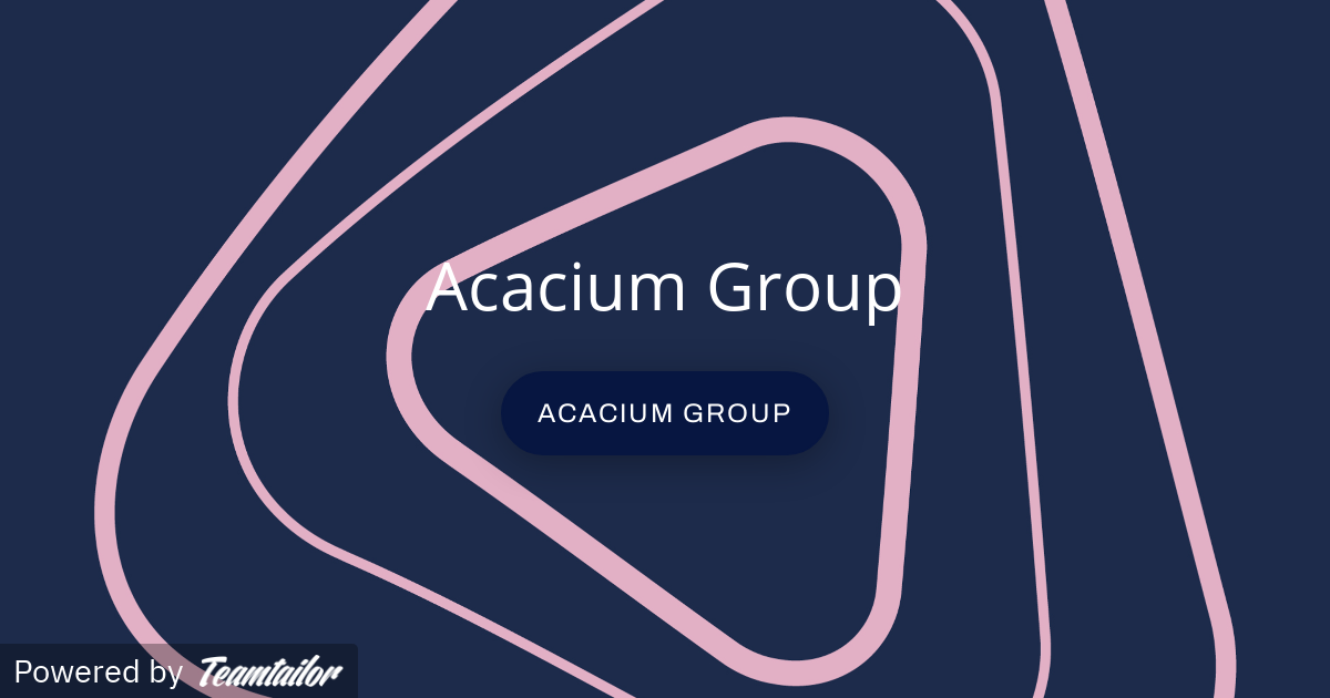 Work with us - Acacium Group