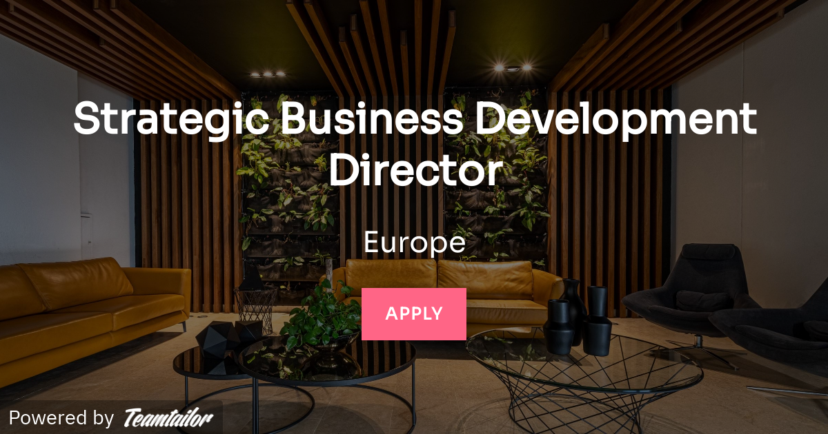 Strategic Business Development Director - Thynk.Cloud