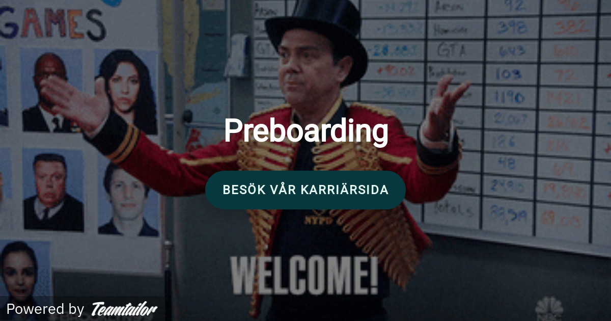 Preboarding - Avanza Bank AB