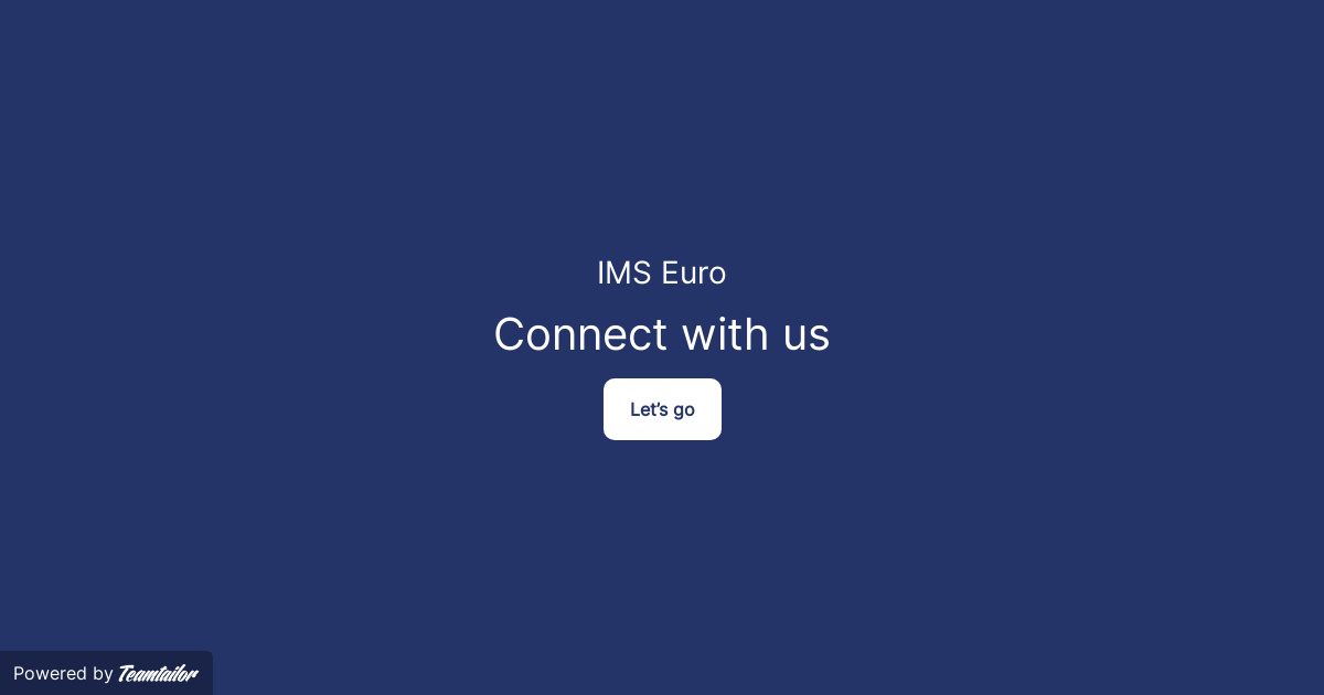 IMS Euro – Connect