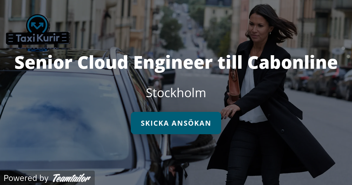 Senior Cloud Engineer till Cabonline - Inhouse