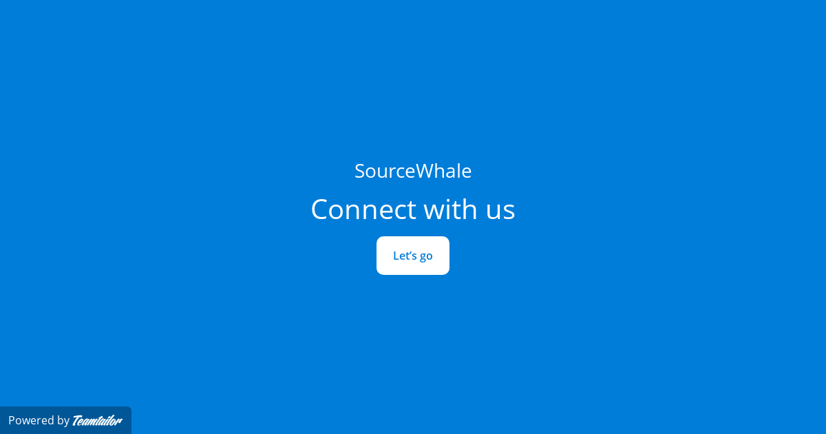 SourceWhale – Connect