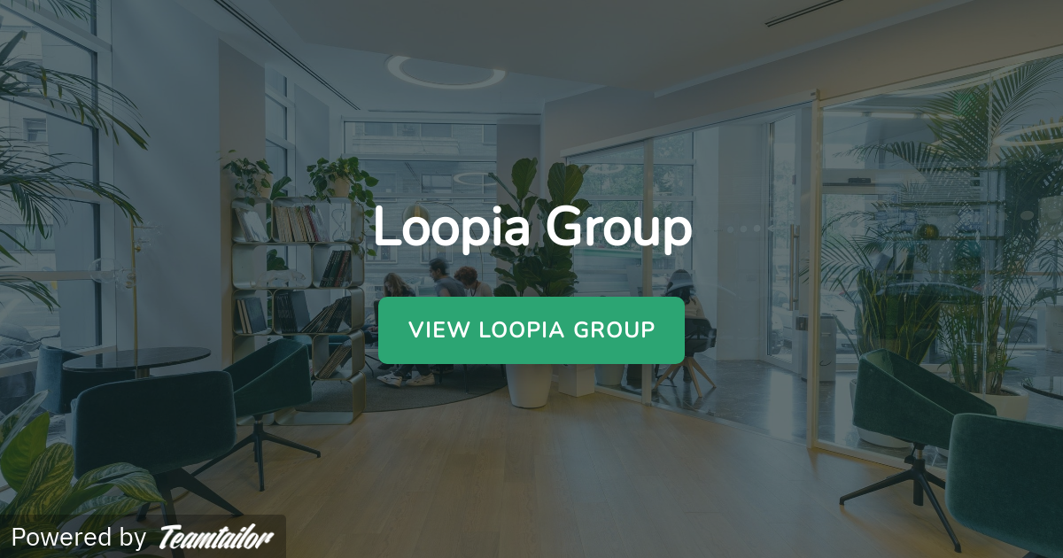 Join us at Loopia Group - the leading European web hosting provider ...